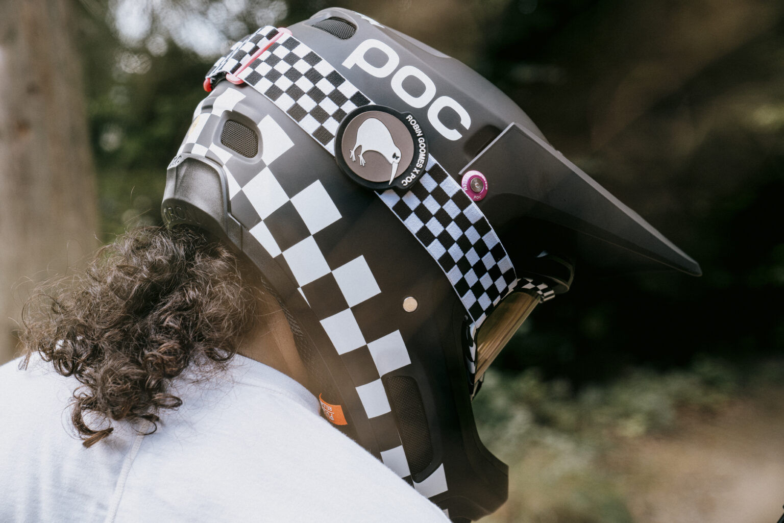 The POC Coron Air Helmet gets the Robin Goomes Special Touch in Time ...