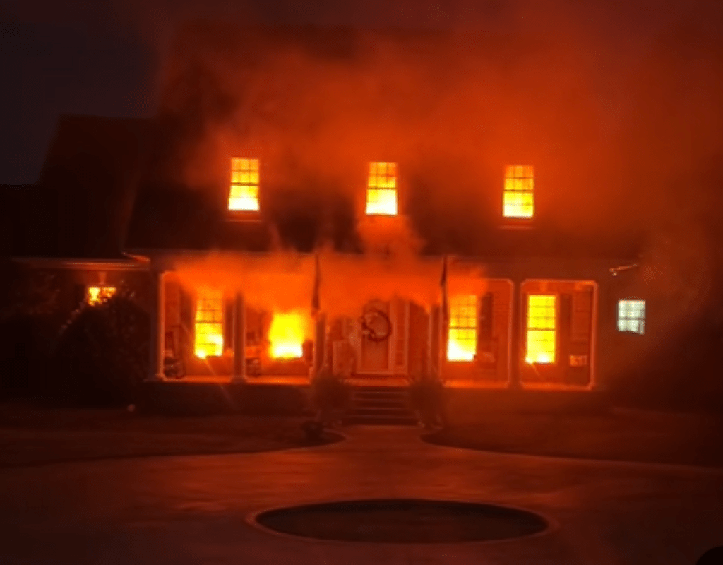 Fire department called multiple times over house fire Halloween decor