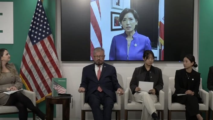 Rep. Young Kim Opposes Korean War End Without Accountability