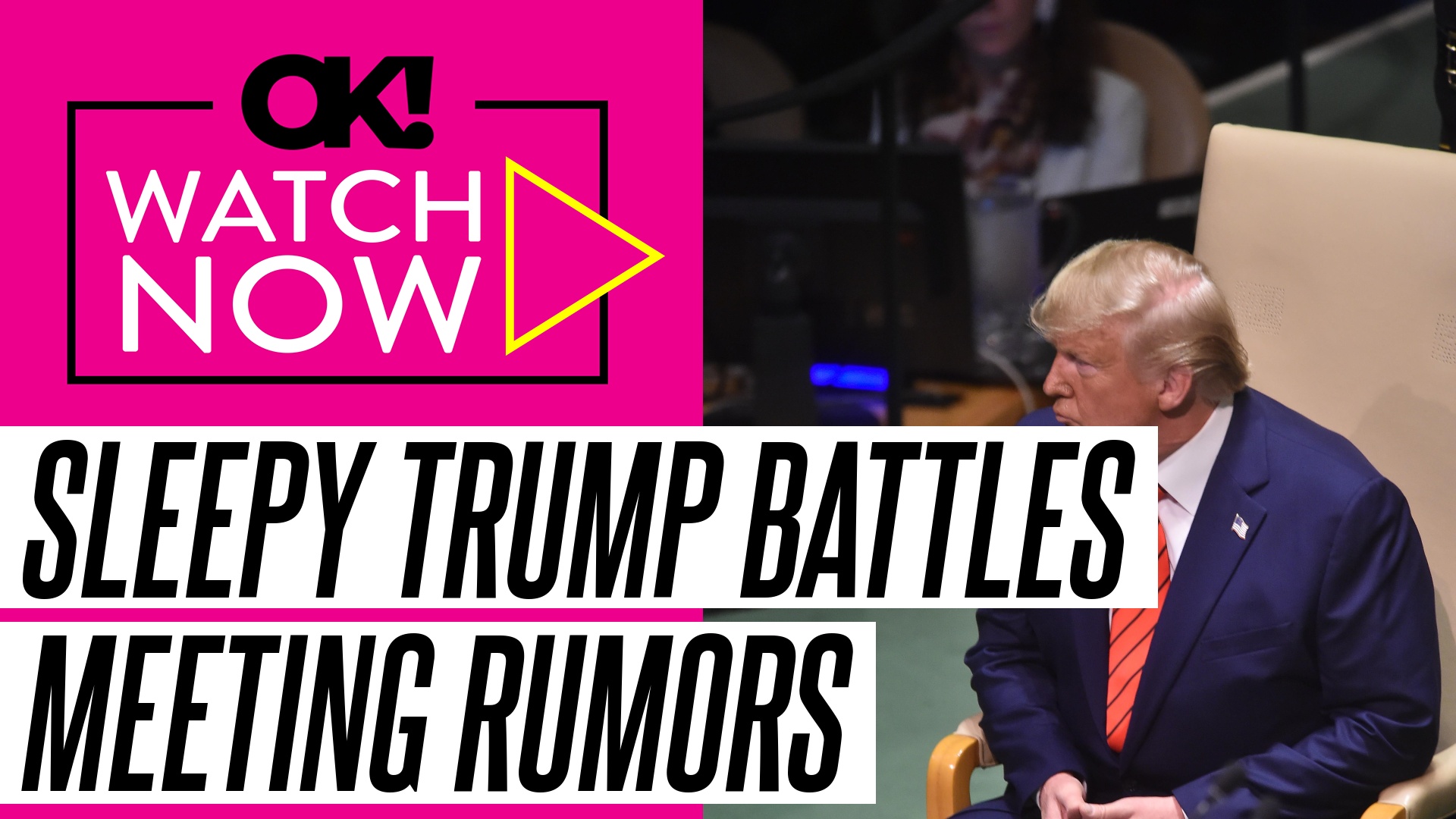 'Dozy' Donald Trump's Struggles to Stay Awake During Meeting as Health ...