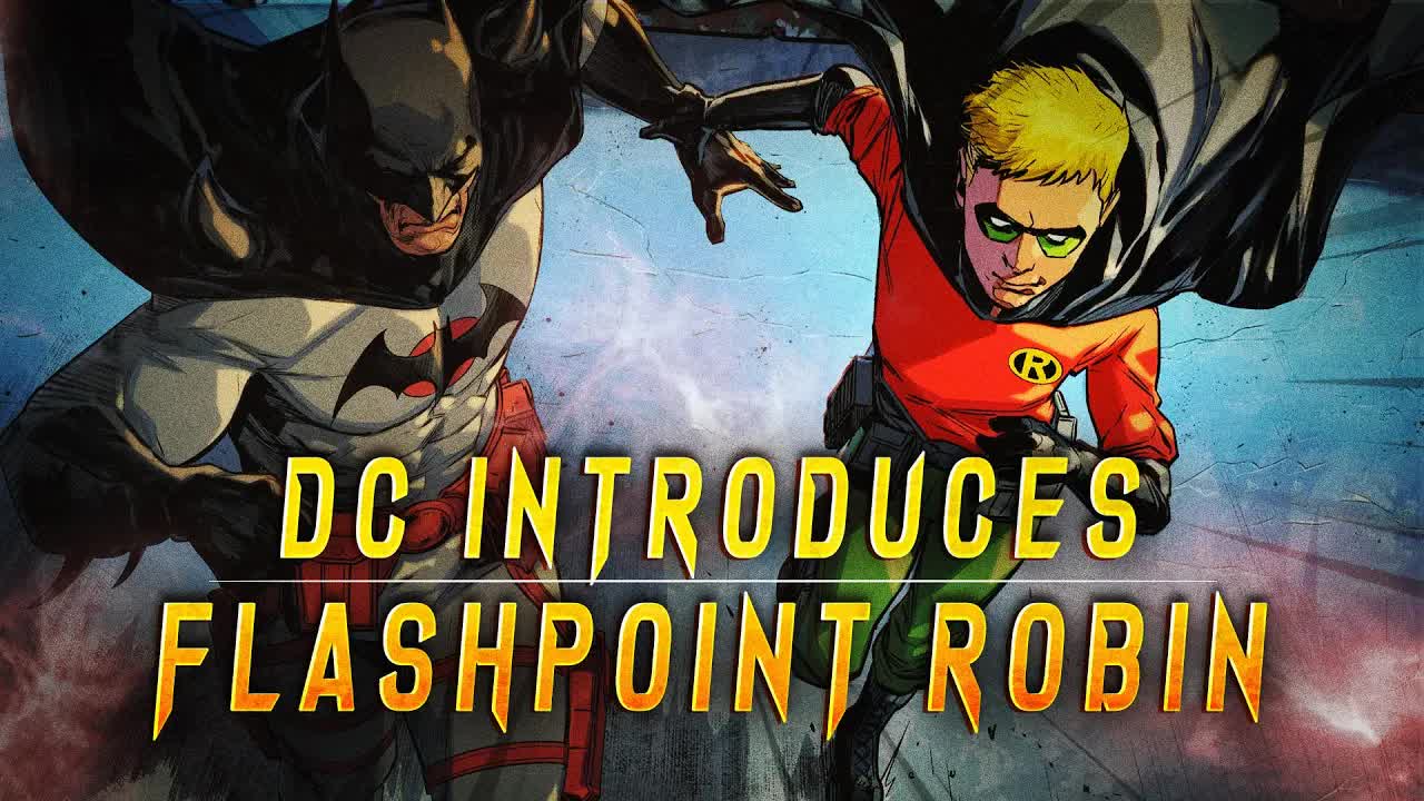 Flashpoint Batman chooses a Robin
