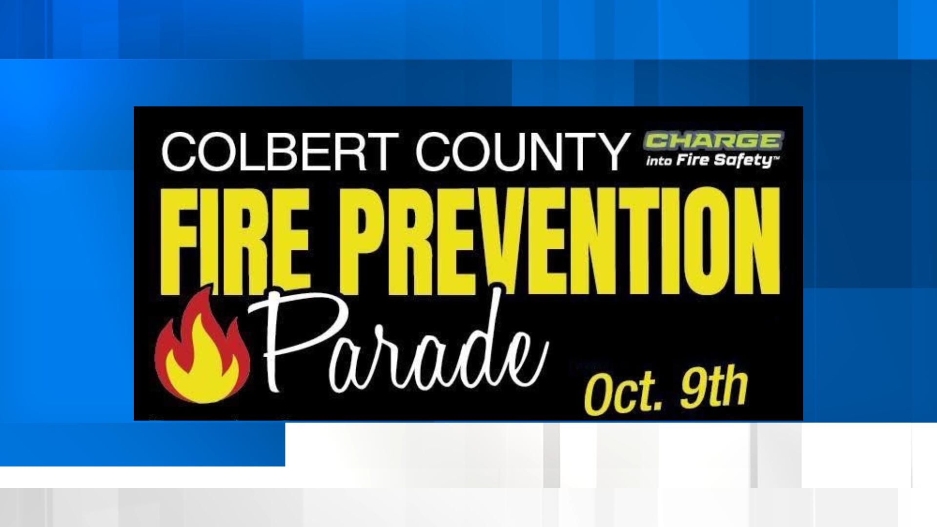 Colbert County celebrates Fire Prevention Week with parade, community event