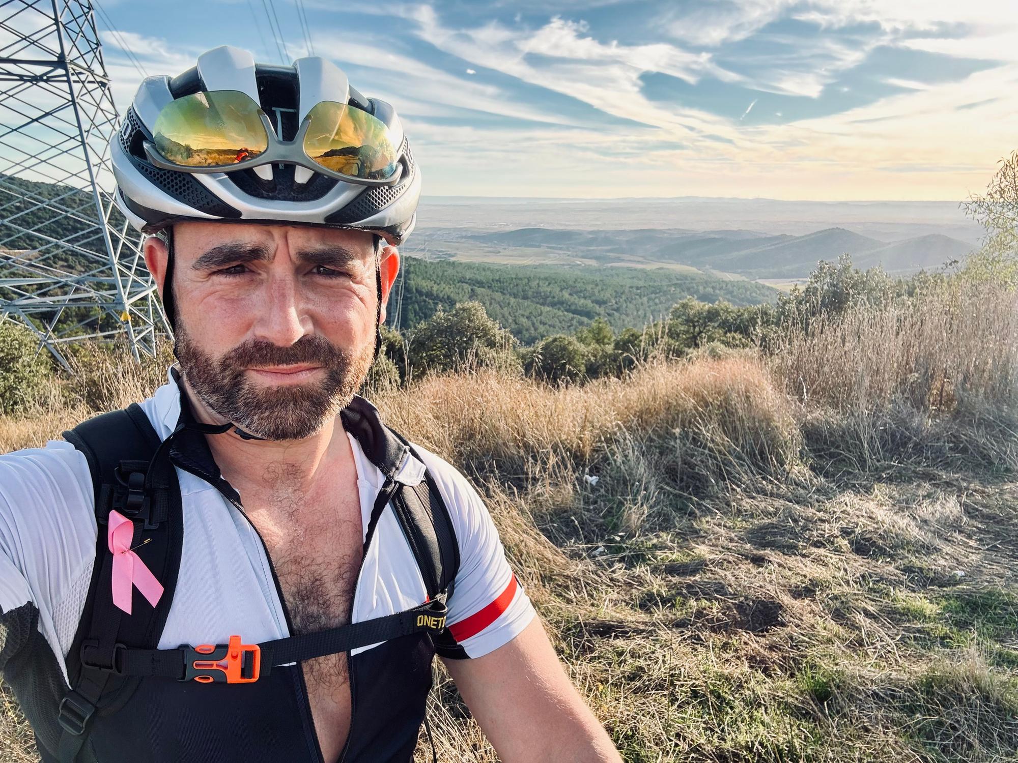 Southsea cyclist nears finish of epic 895 km ride across Spain for ...