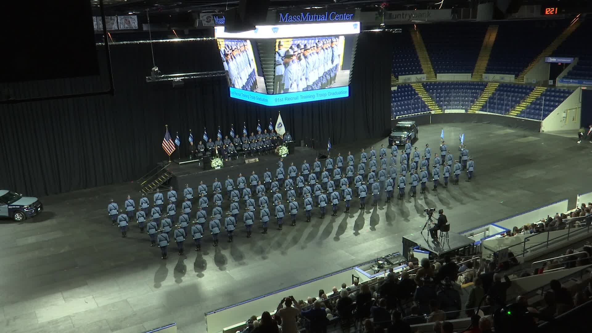 Mass. State Police graduation ceremony honors officer killed in line of ...
