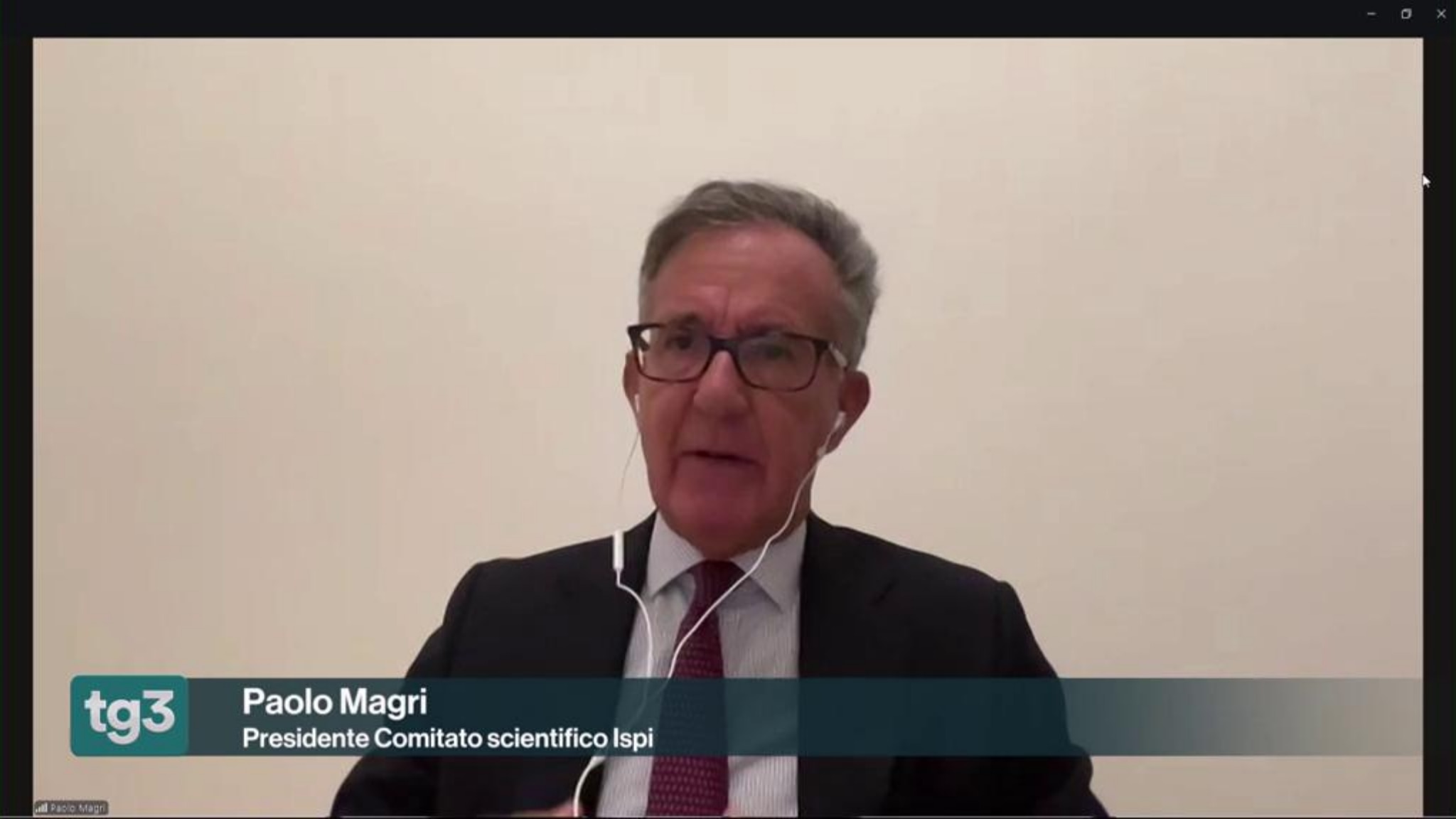 Paolo Magri: "Accordo di pace è un primo passo importante"