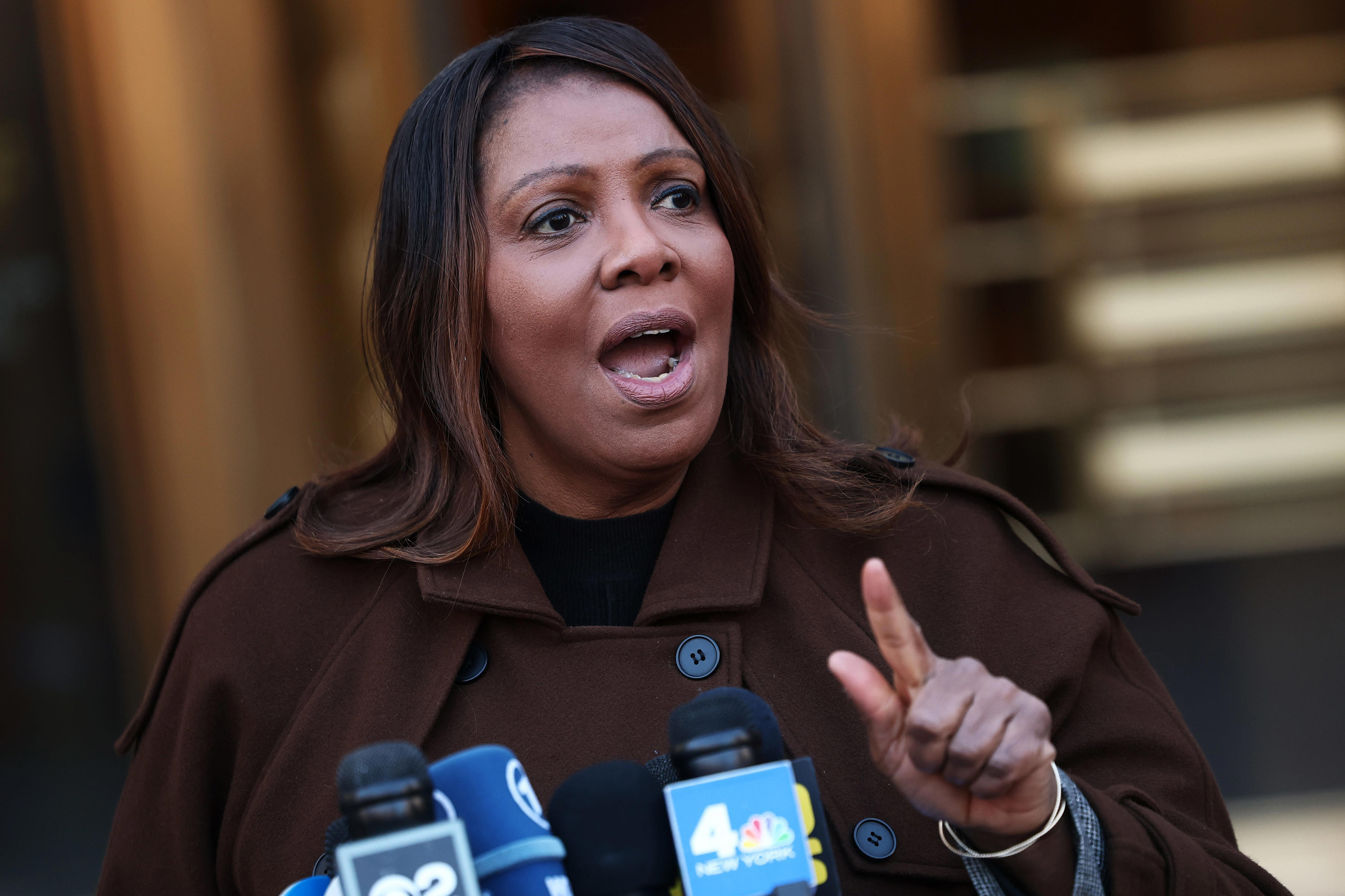 New York Attorney General Letitia James, a longtime target of Trump ...