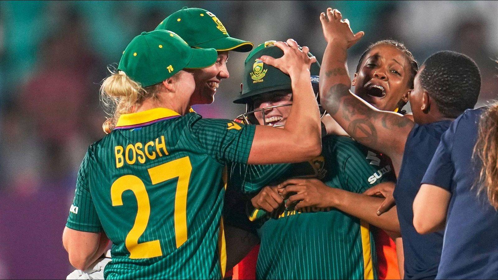 ICC Women's World Cup: Nadine de Klerk stuns India as Proteas pull off ...