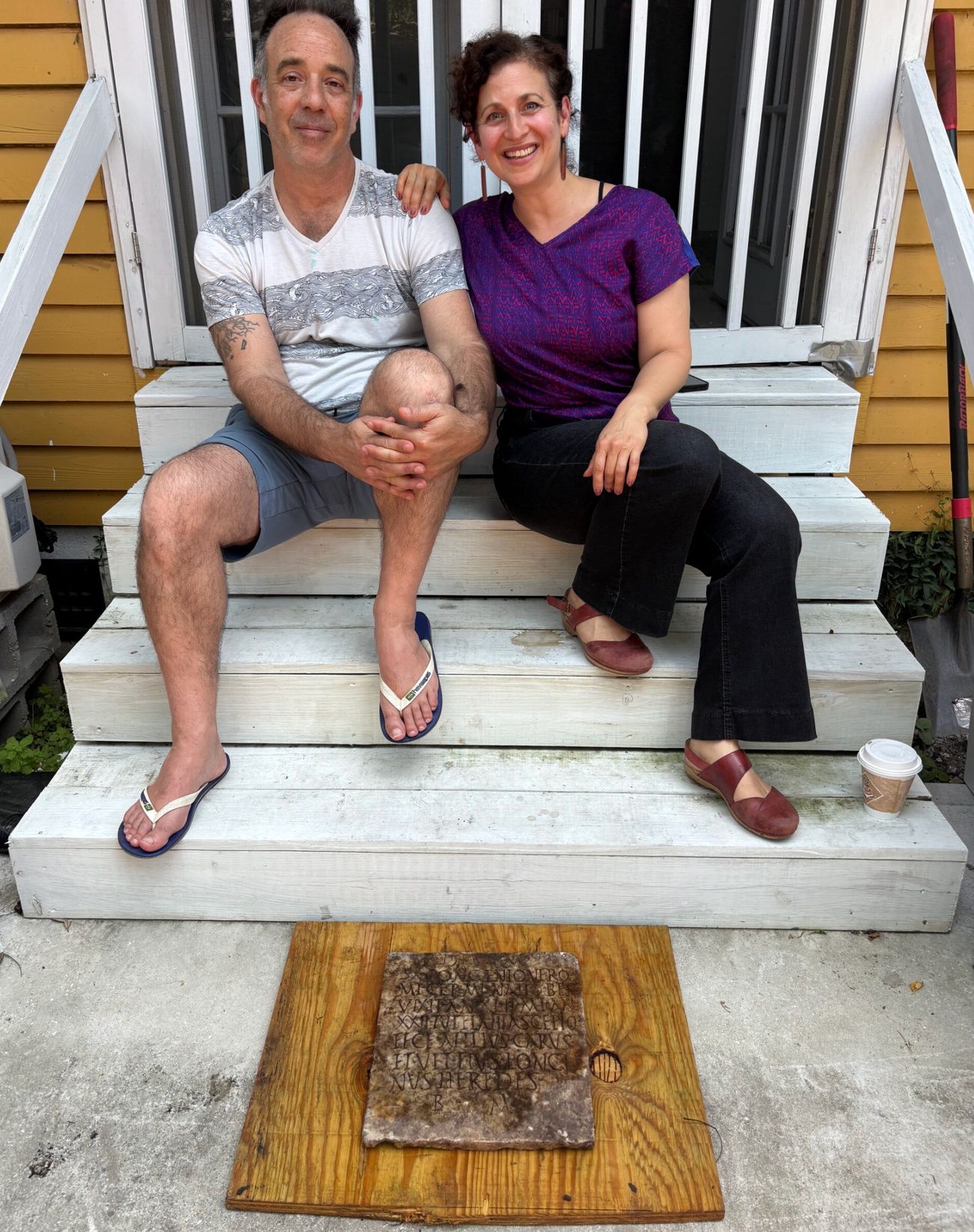 A Married Couple in New Orleans Found a Stone in Their Backyard. It ...