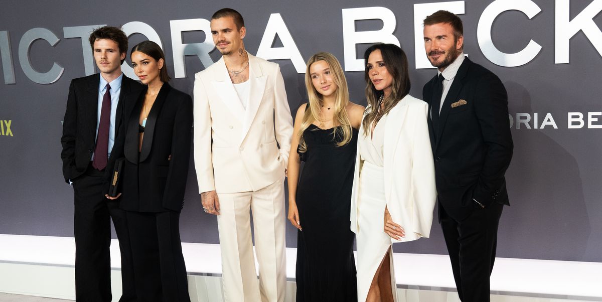 How David and Victoria Beckham's Children Supported Her at Her ...