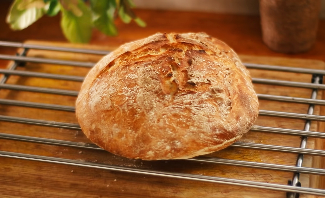 Simplified no knead bread recipe you can make at home
