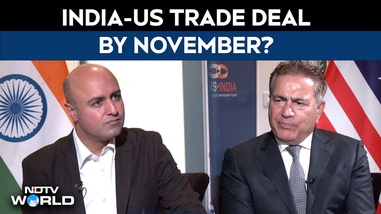 India-US Trade Deal by November? Mukesh Aghi on Tariffs, H1B Visas ...