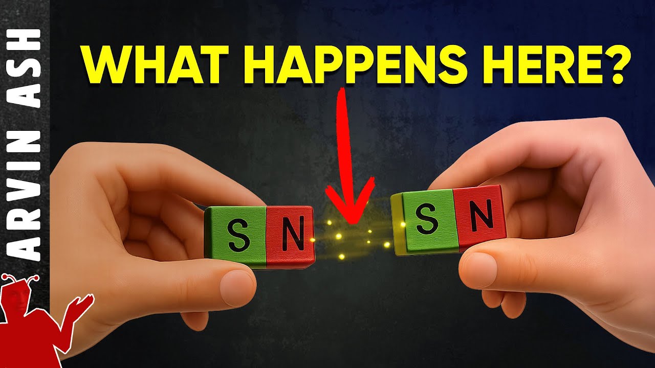 I discovered why magnets attract! 🤯