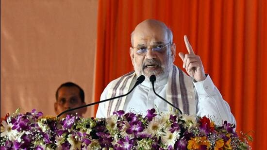 Amit Shah flags off 19 projects to reduce pollution load in Yamuna