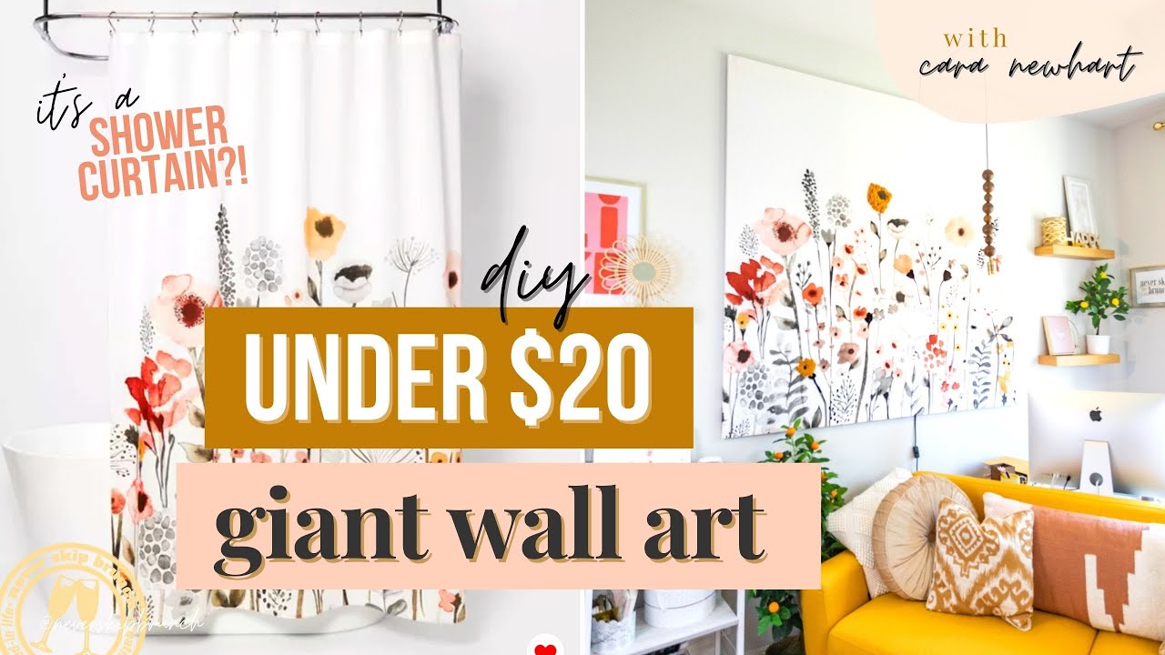 Affordable DIY Wall Art: Stunning Canvas for Less Than $20