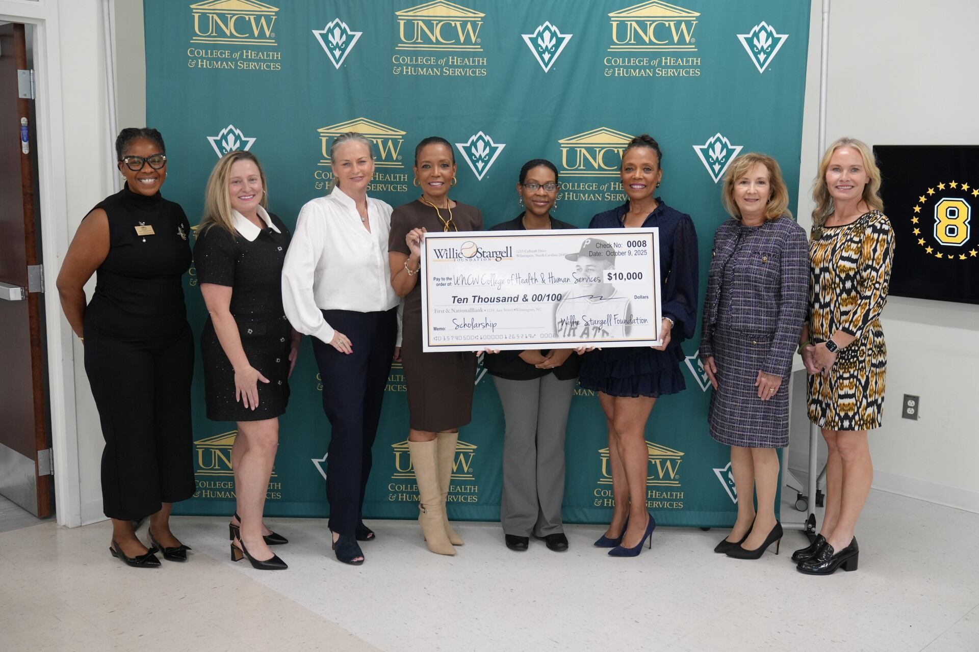 Willie Stargell Foundation donates $10,000 to UNCW College of Health ...