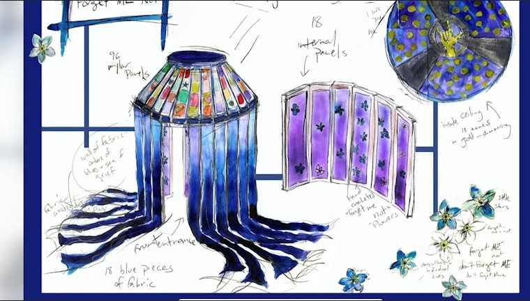 Community art project honors Lewiston mass shooting victims