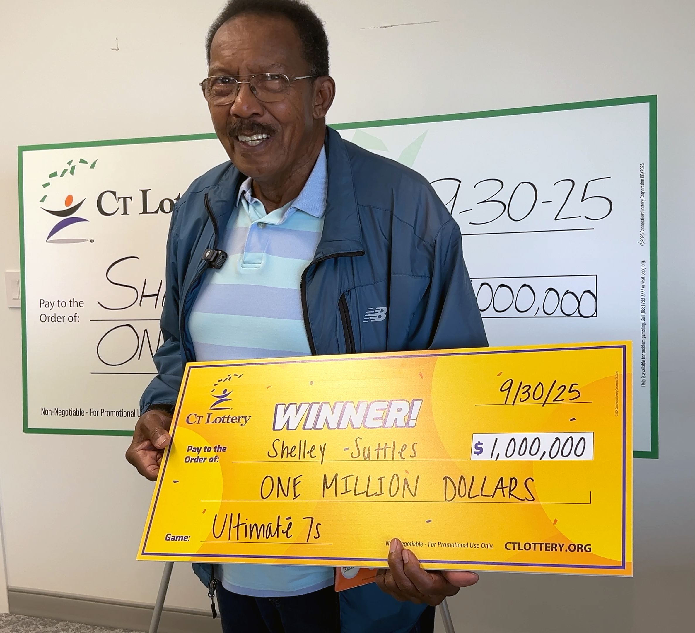 Lottery player hits $1 million jackpot months after winning $100,000 prize