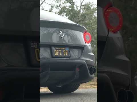 Ferrari FF Exhaust w: X PIPE Sounds Insane #Ferrari