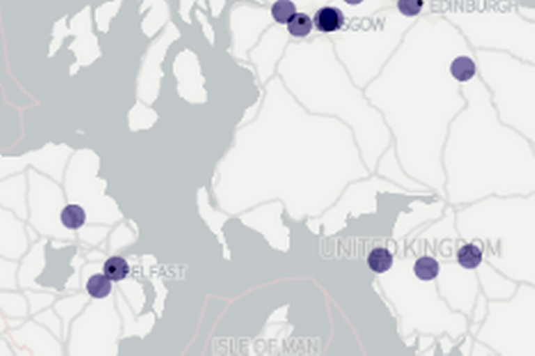 Interactive map shows locations of Cancer Research UK charity shops closing