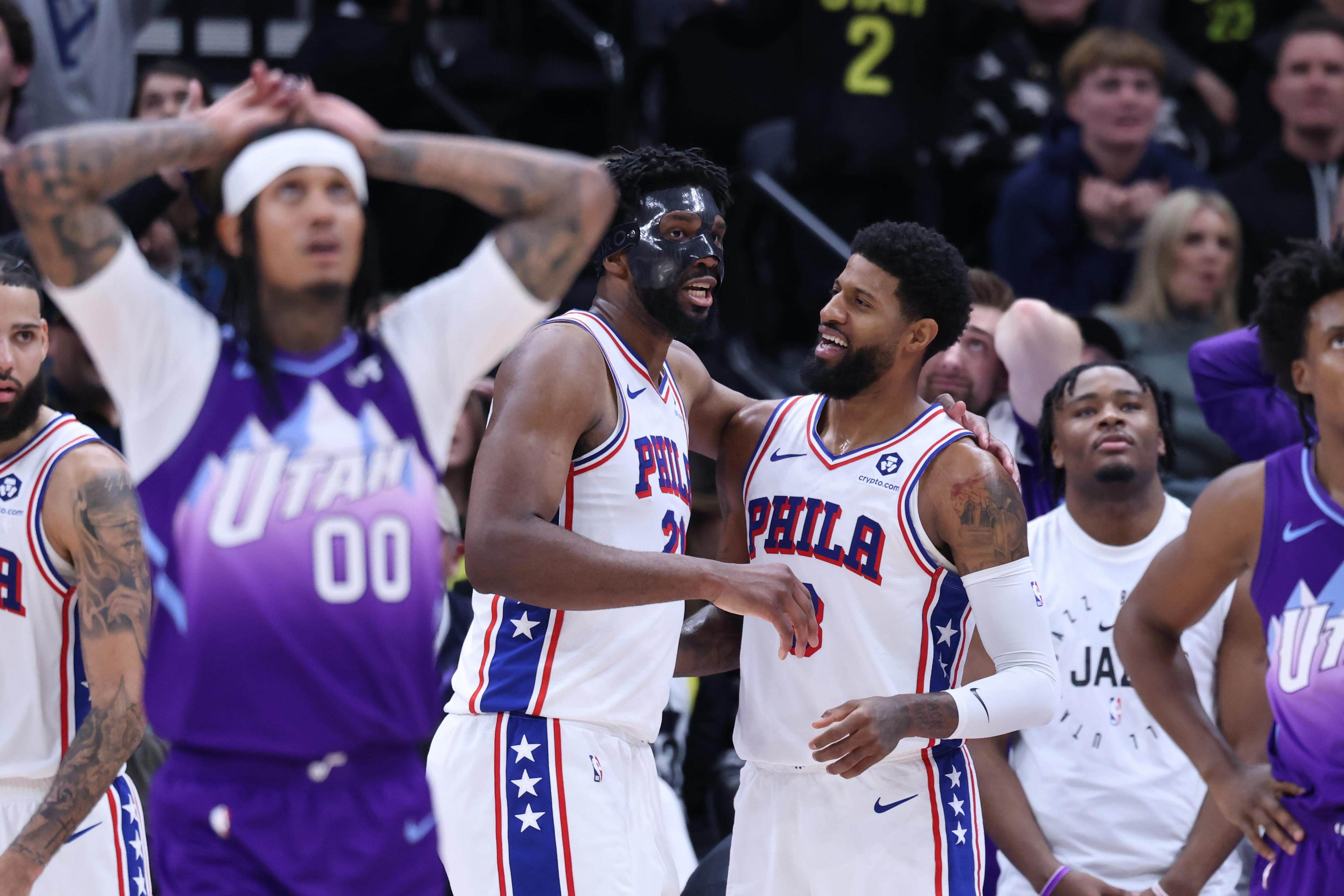 Nick Nurse gives injury updates on Sixers stars Paul George, Joel Embiid