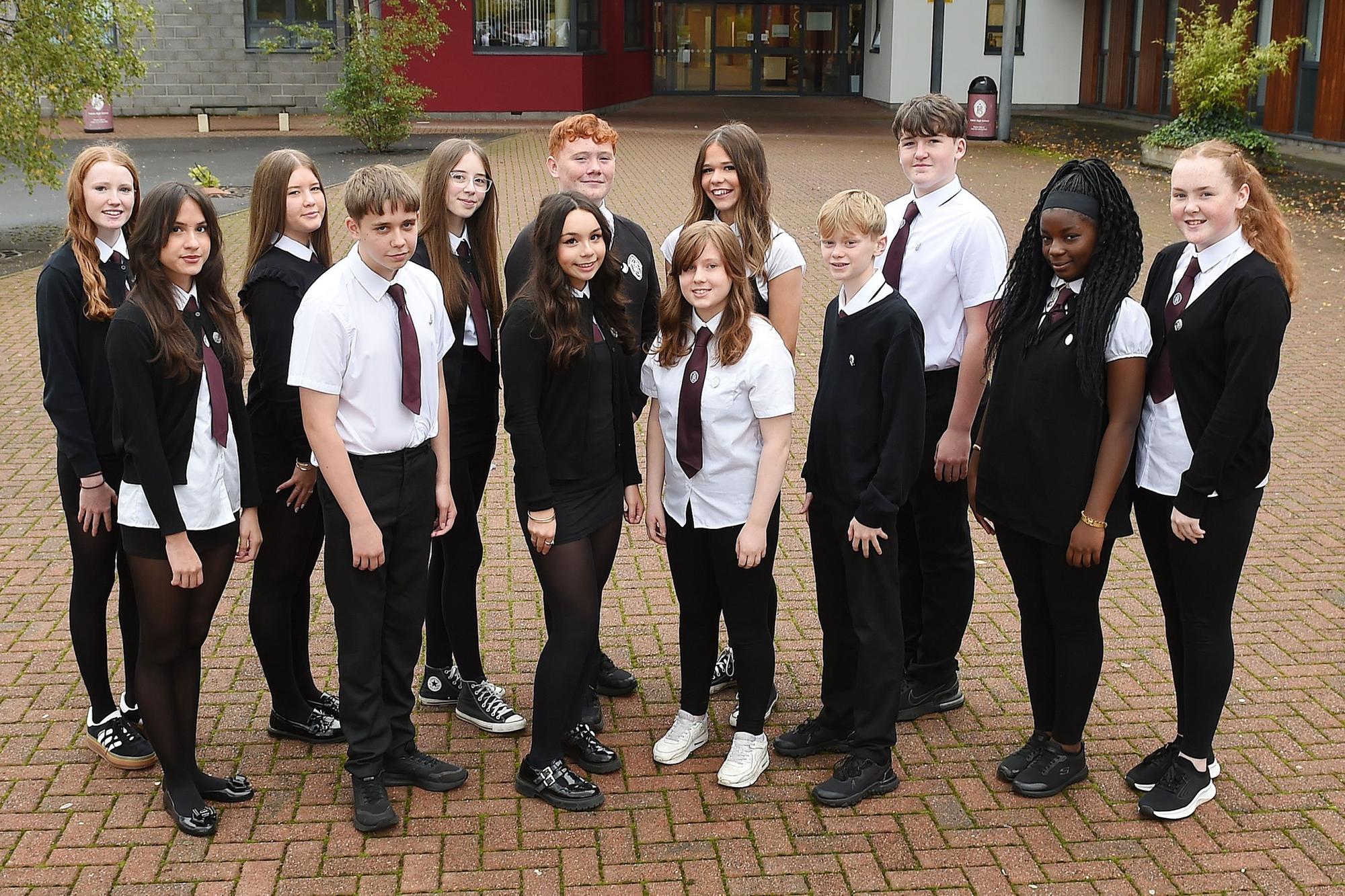 New house captains and pupil leadership teams for Falkirk High School