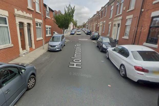 Traffic building and road blocked due to crash in this area