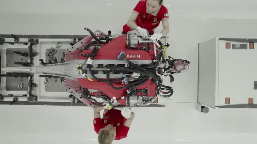 Go Inside the Factory Making Ferrari’s New Electric Car