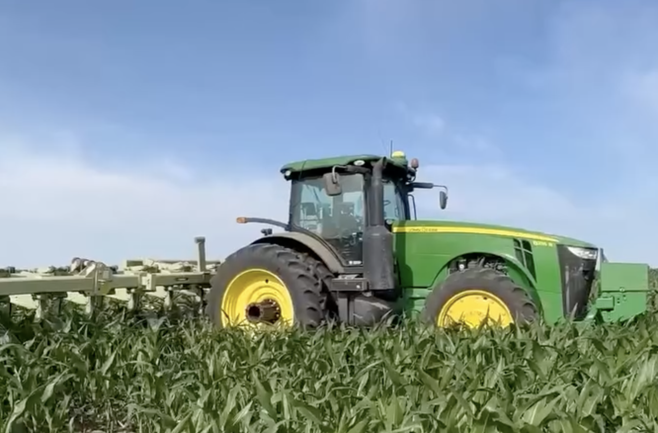 Going back to the Basics! Cultivating Corn!