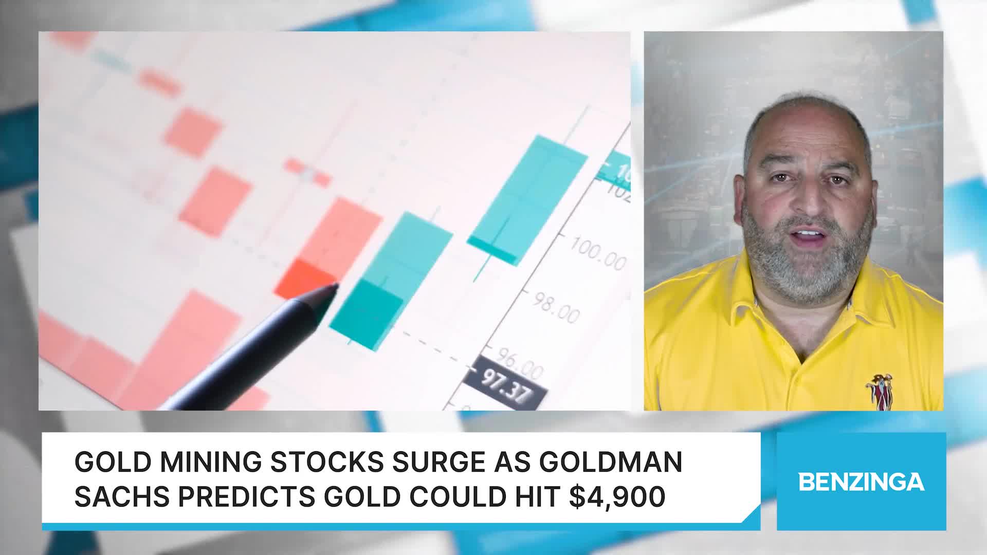 Gold Mining Stocks Surge As Goldman Sachs Predicts Gold Could Hit $4,900