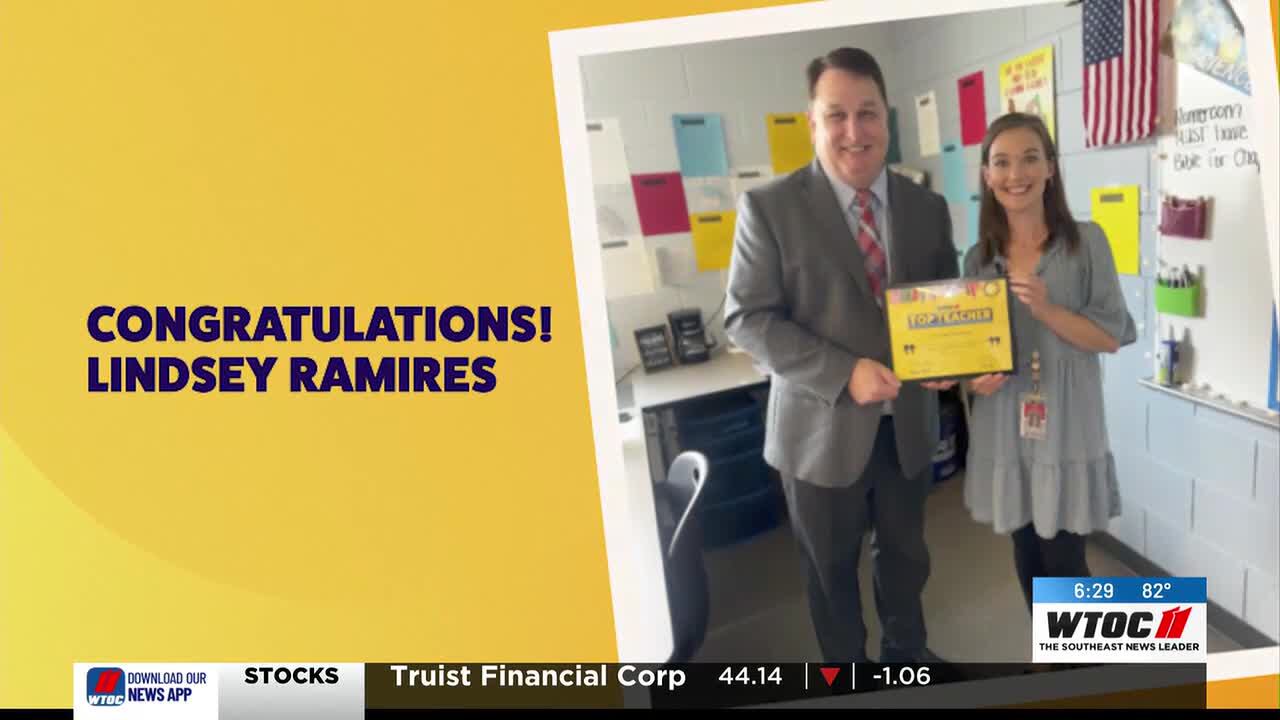 WTOC Top Teacher: Lindsey Ramires