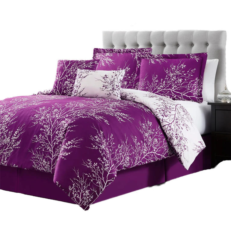 Wayfair's 'super soft' 6-piece foliage comforter set is now $38, and it ...
