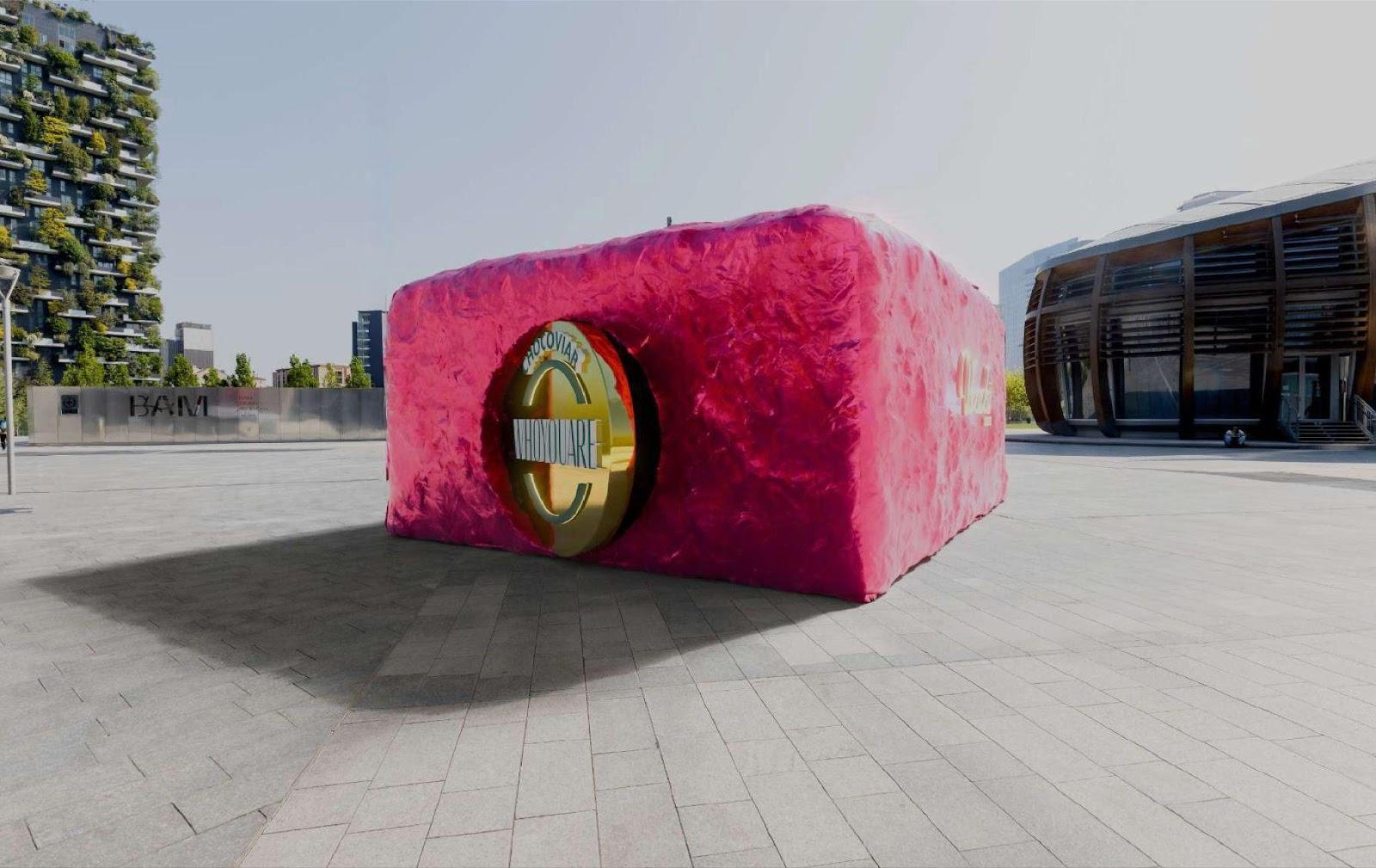 Pop-up Chocoviar, Venchi celebra il cioccolato in piazza Gae Aulenti