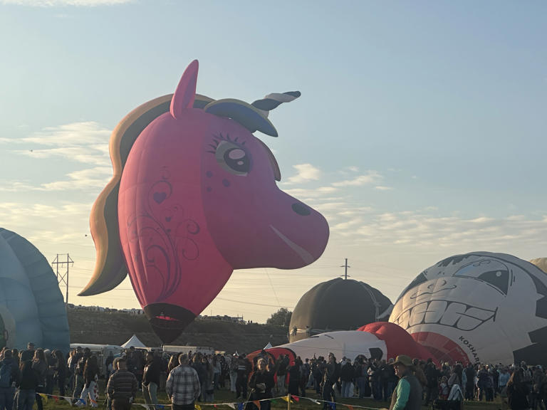 PHOTOS: Balloons take flight during Special Shapes Rodeo on day 6 of Fiesta