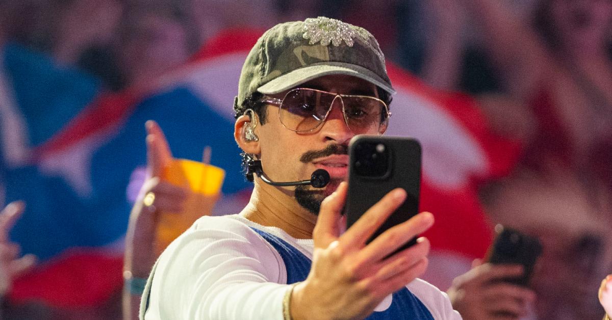 MAGA Figures Go Ballistic After Bad Bunny Sits During 'God Bless ...