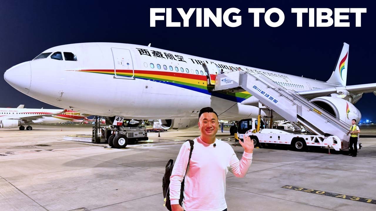 Flying to the roof of the world: Tibet
