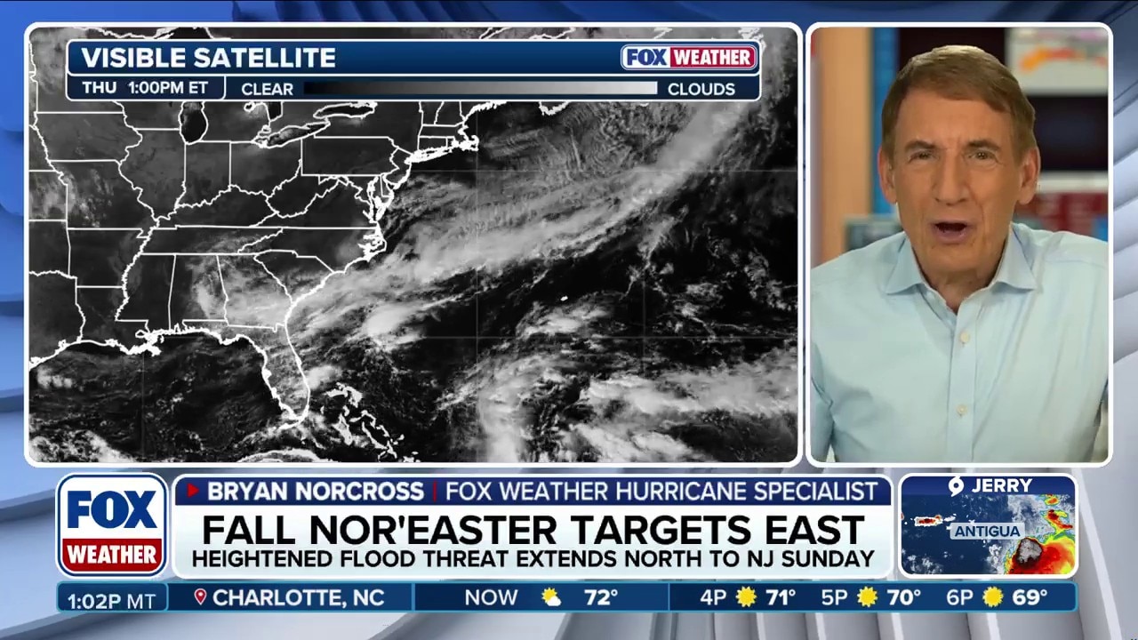FOX Weather Hurricane Specialist Bryan Norcross analyzes developing nor ...