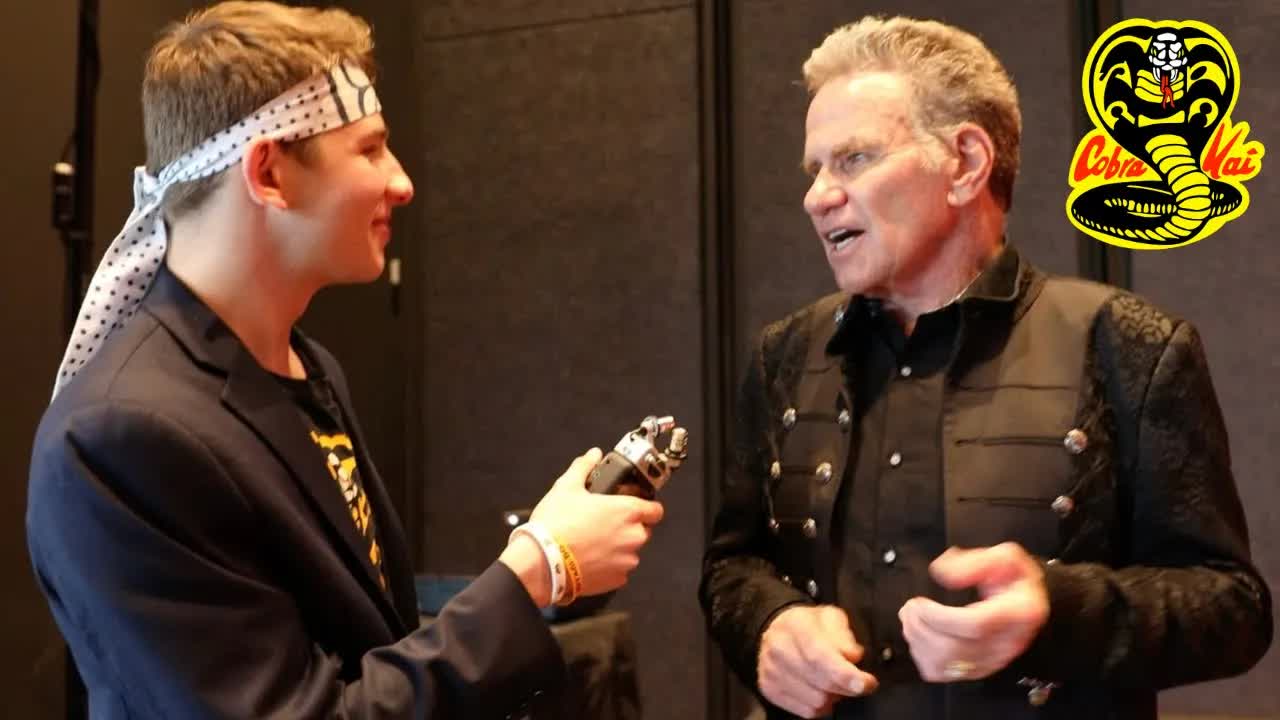 Martin Kove "John Kreese" in-person interview | The Karate Kid musical ...