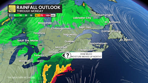 Coastal storm paints a question mark over Ontario’s long weekend