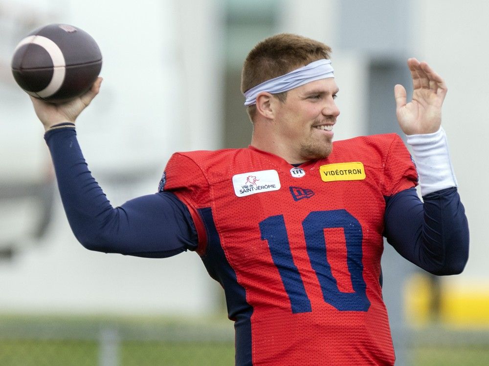 QB Davis Alexander provides Alouettes with 'hope and belief,' head ...