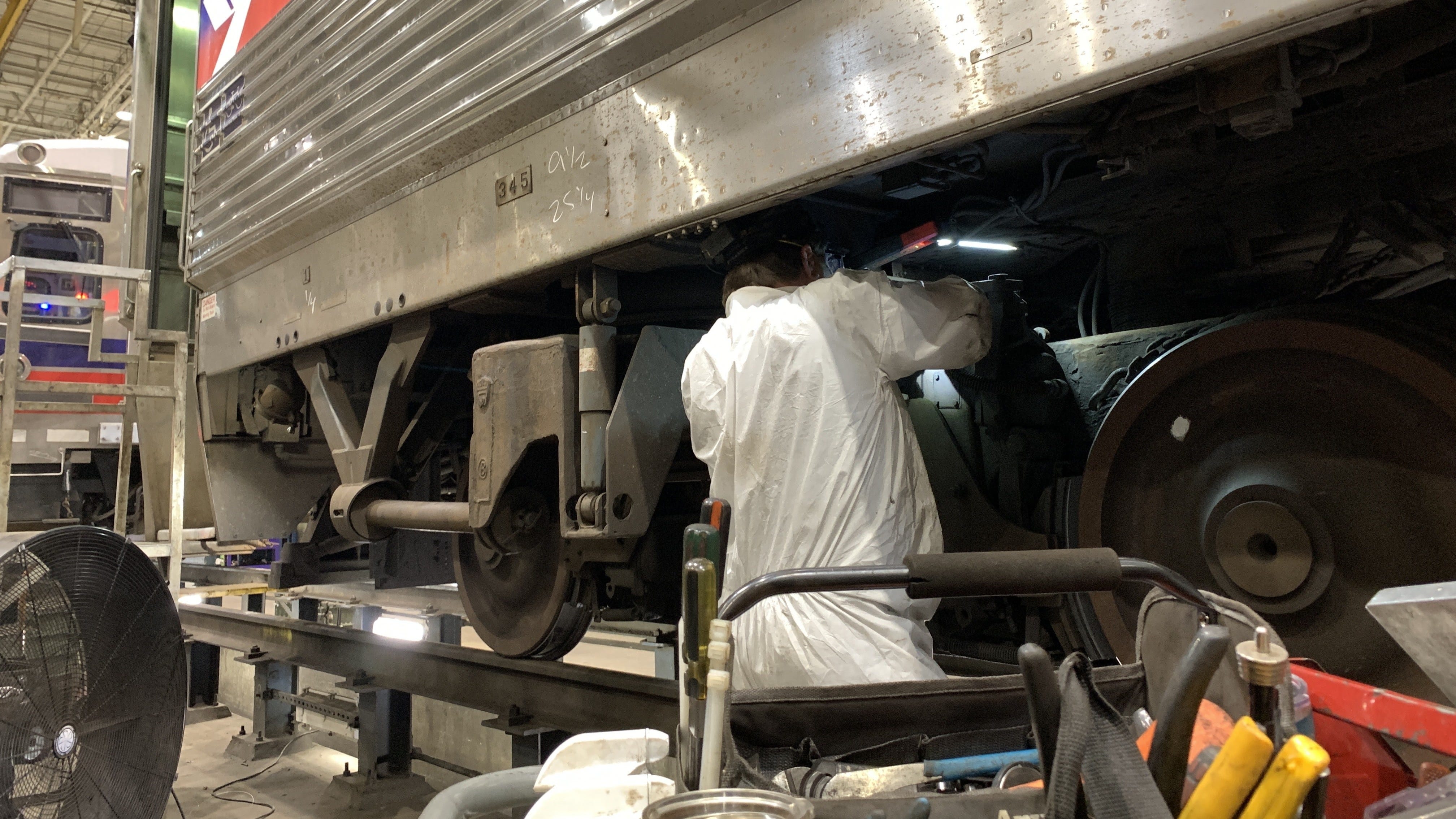 SEPTA chugs along with federally mandated Regional Rail car inspections