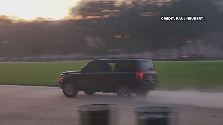 Man caught on camera speeding down National Mall enters guilty plea