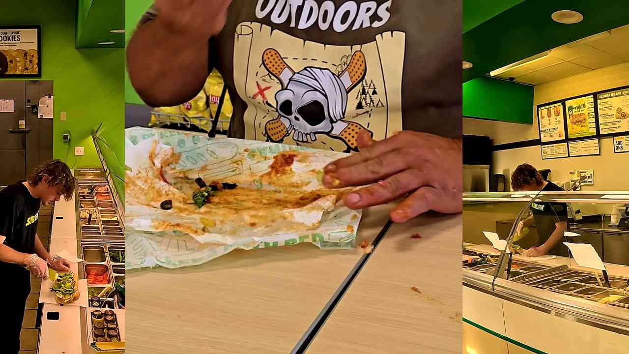 Subway Employee Vs Me in Springerville Arizona