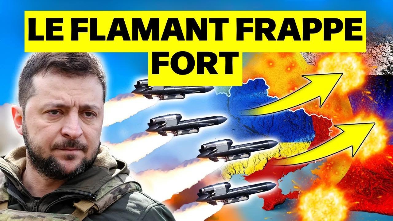 L’Ukraine vient de lancer le missile Flamingo : la Russie n’a rien pu ...