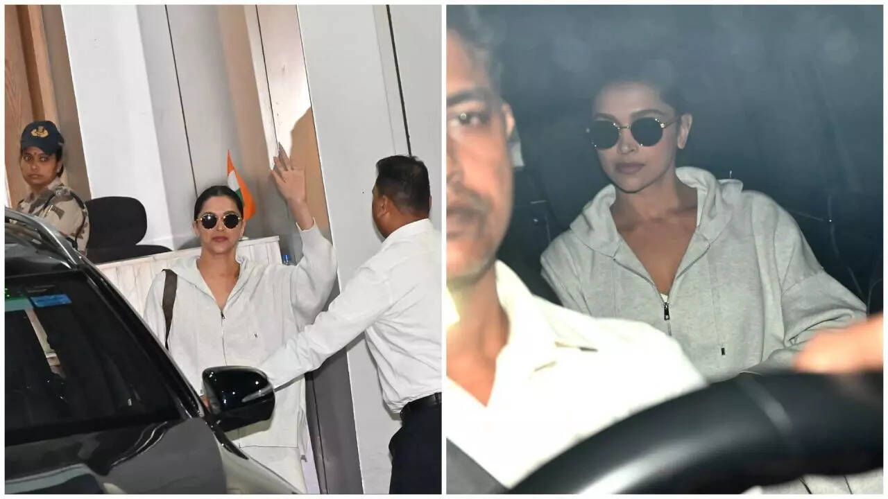 Deepika Padukone returns to Mumbai ahead of Karwa Chauth, flaunts her ...