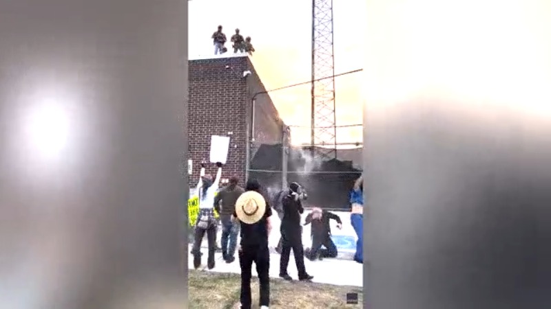 VIDEO: ICE agents shoot Chicago pastor in head with pepper ball