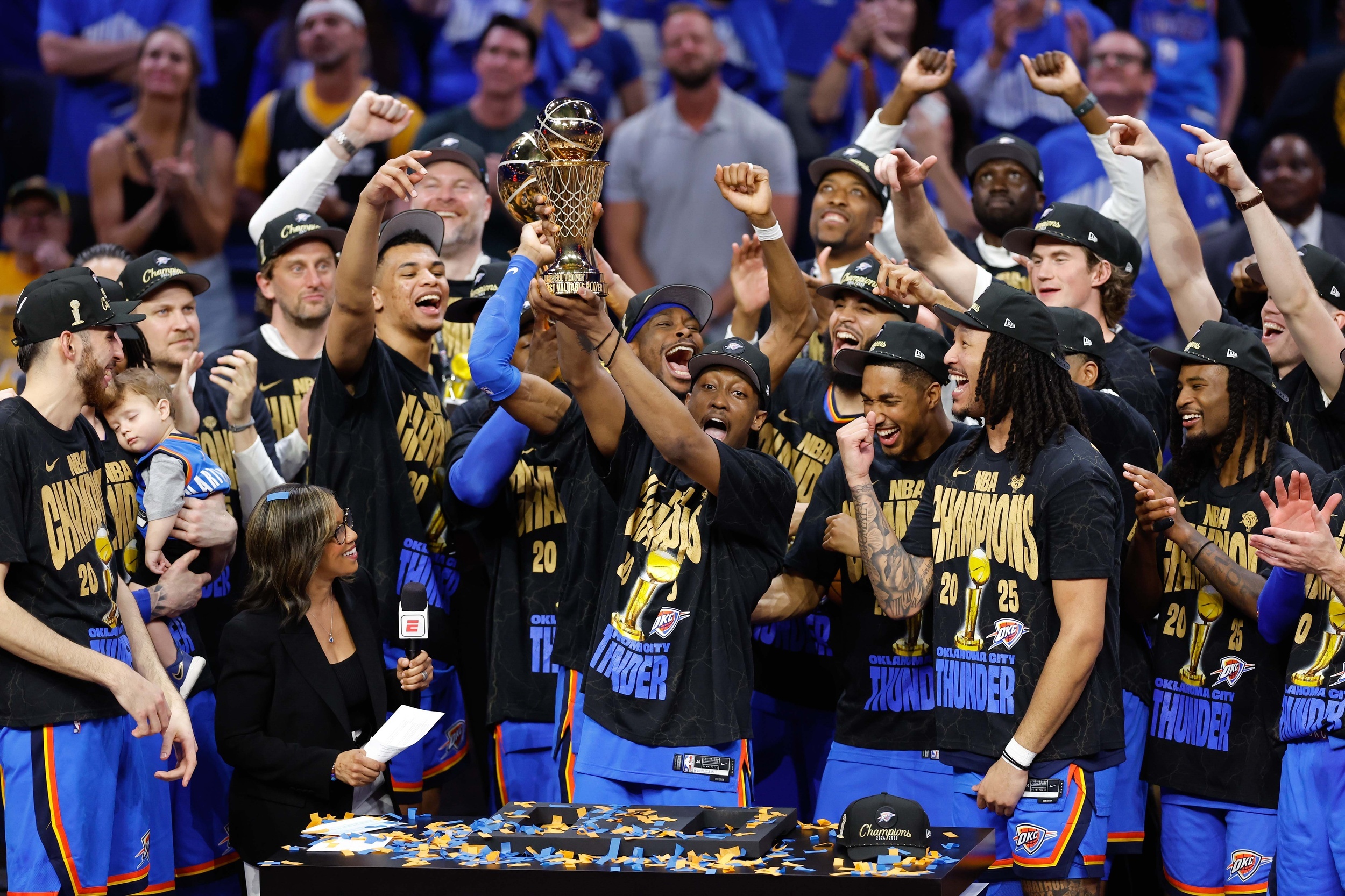 NBA GMs pick Thunder to repeat, with Cavs and Nuggets in running