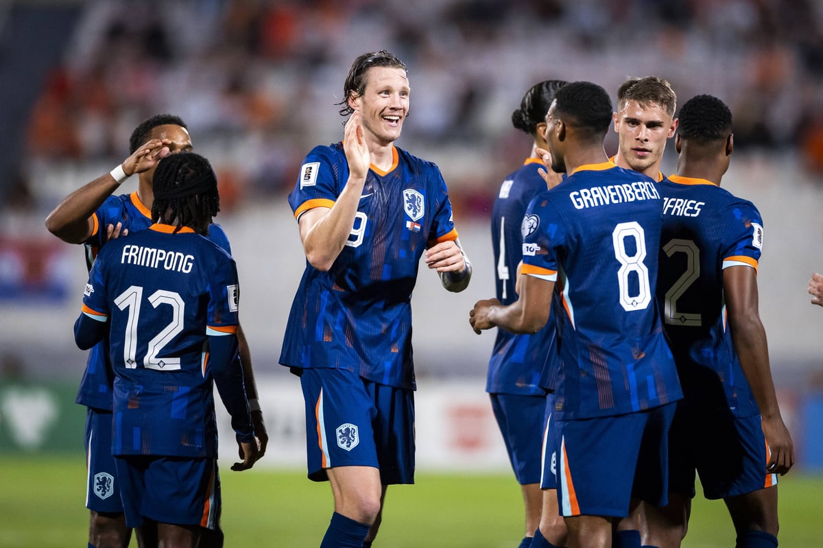 Dit zijn de rugnummers van Oranje: nummer 9 voor Weghorst