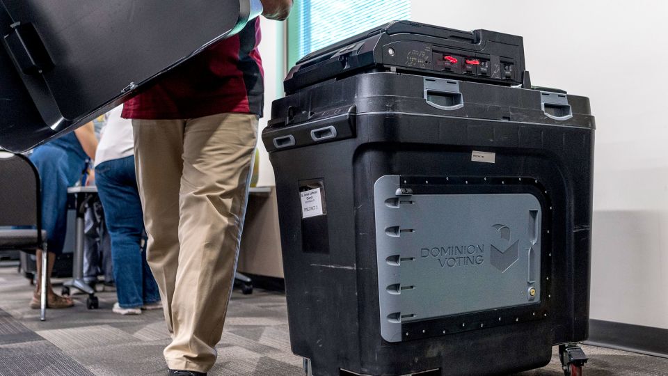 Former GOP election official buys Dominion Voting Systems, says he’ll ...