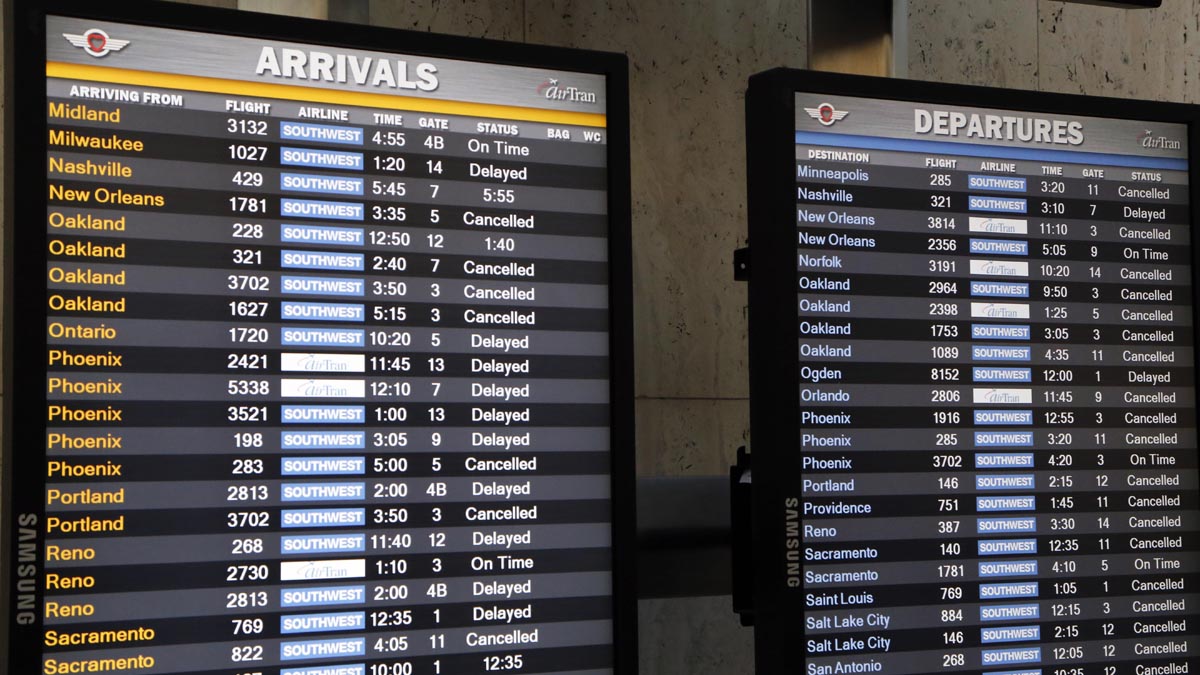 Ground stop lifted after weather temporarily grounds incoming flights into