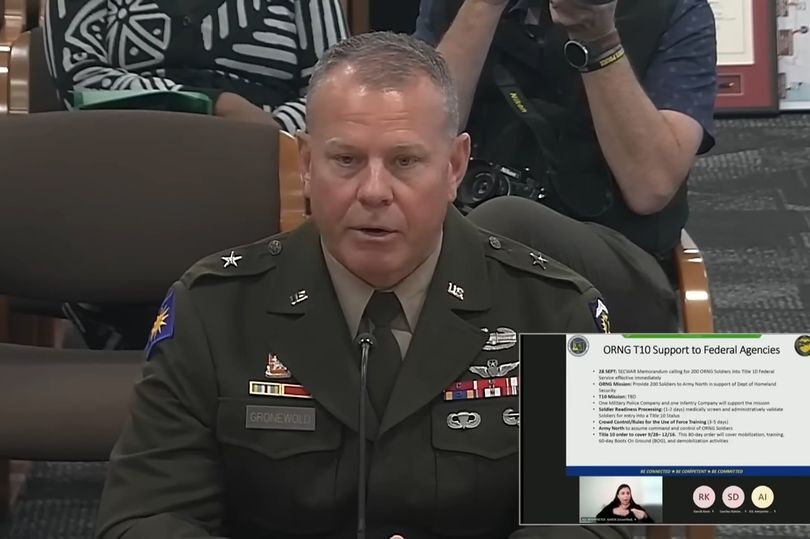 Oregon National Guard general suggest his troops would 'protect ...